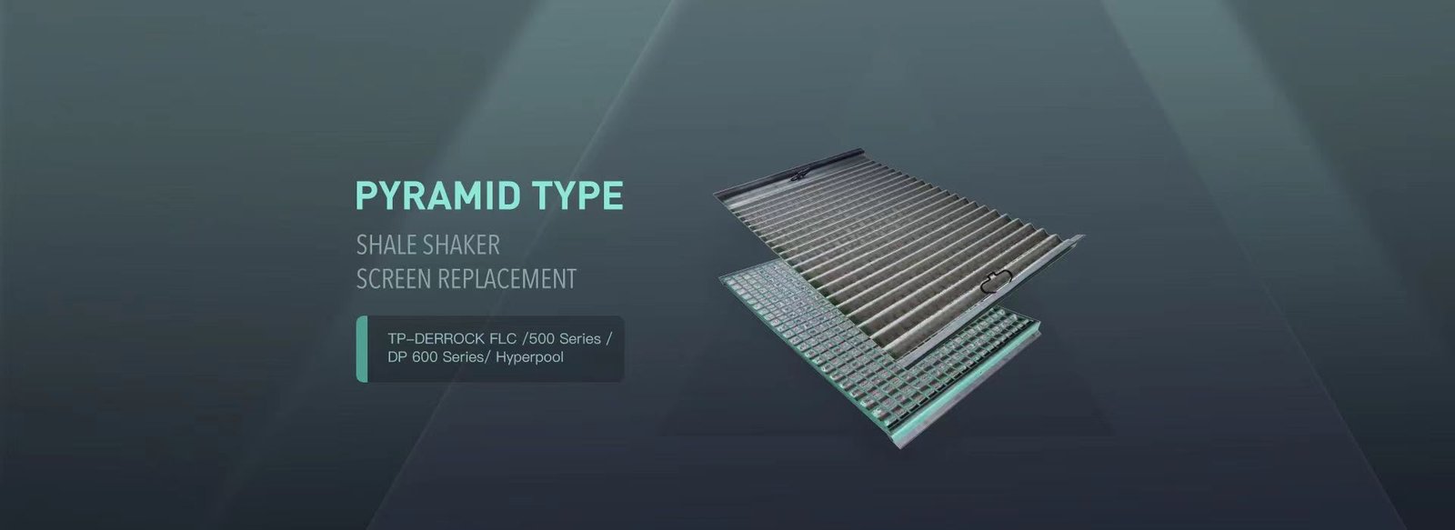 Hook-Strip Shaker Screens - TOP SHAKER SCREEN